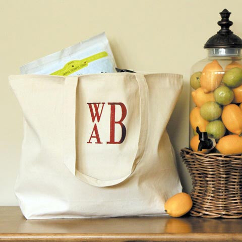 Monogram Tote Bags | Monogrammed Accessories | Be Monogrammed