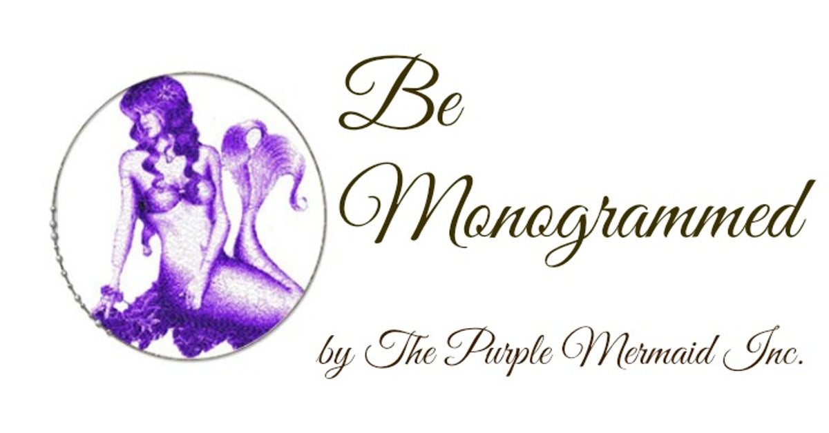 How to Monogram - Initial Order Etiquette – Be Monogrammed