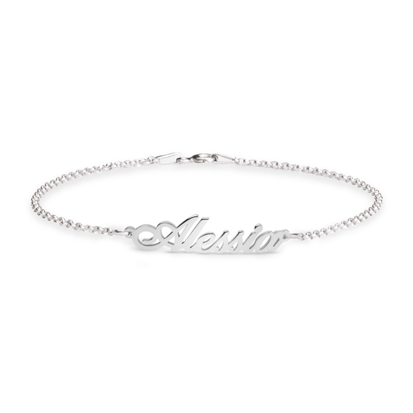 Custom Script Name Bracelet – Be Monogrammed