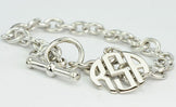 Block Monogram Toggle Bracelet – Be Monogrammed